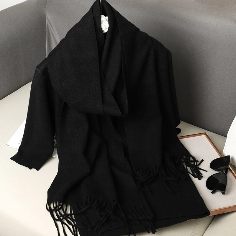 Large Long Winter Scarf Shawl Wrap - Cashmere Pashmina for Women | eBay