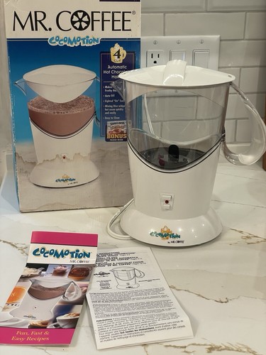 CocoMotion Mr Coffee Automatic Hot Cocoa Maker Mixer Model HC4 Turns On ...