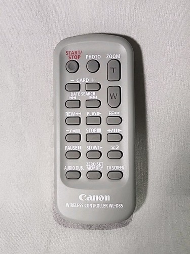 Canon WL-D85 Camcorder Remote for ZR600 ZR850 HV10 OPTURA S1, 50, 60 ...
