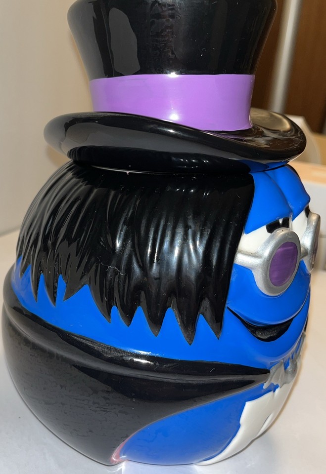 M&M Halloween Vampire Ceramic Canister Candy Cookie Jar 2003 Mini ...