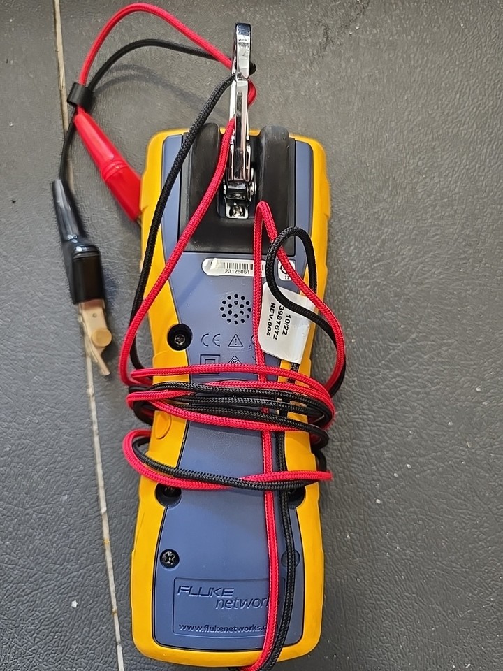 Fluke Networks TS54 TDR LCD Phone Time Domain Test Set Reflectometer ...