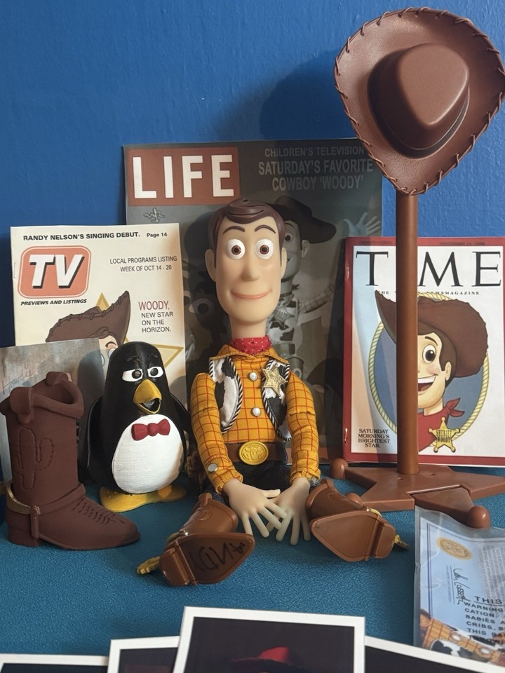 Custom Movie Accurate Woody Doll Toy Story Replica With Accessories And ...