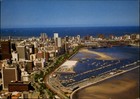 Durban South Africa yacht clubs Victoria Embankment aerial postcard ...