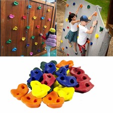 20 Real Rock Screw-on Climbing Wall Hand Holds for sale online | eBay