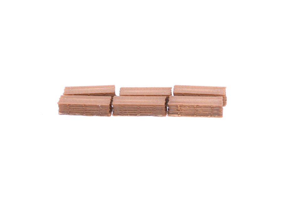 (6) " N 1/160 SCALE " Lumber stacks 3D Printed Model Kit | eBay