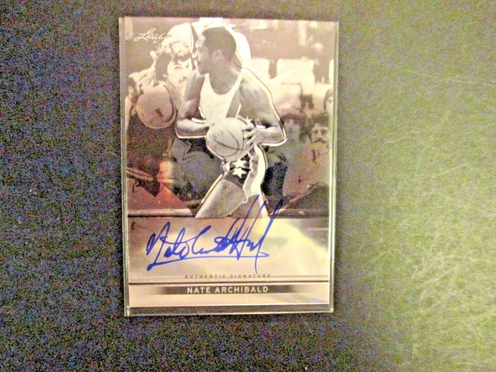 2013 Leaf Metal Basketball Nate Archibald Autograph Cincinnati Royals ...