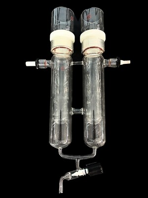 Ace Glass Twin Dual Chamber Dry Ice Condenser Cold Trap | eBay