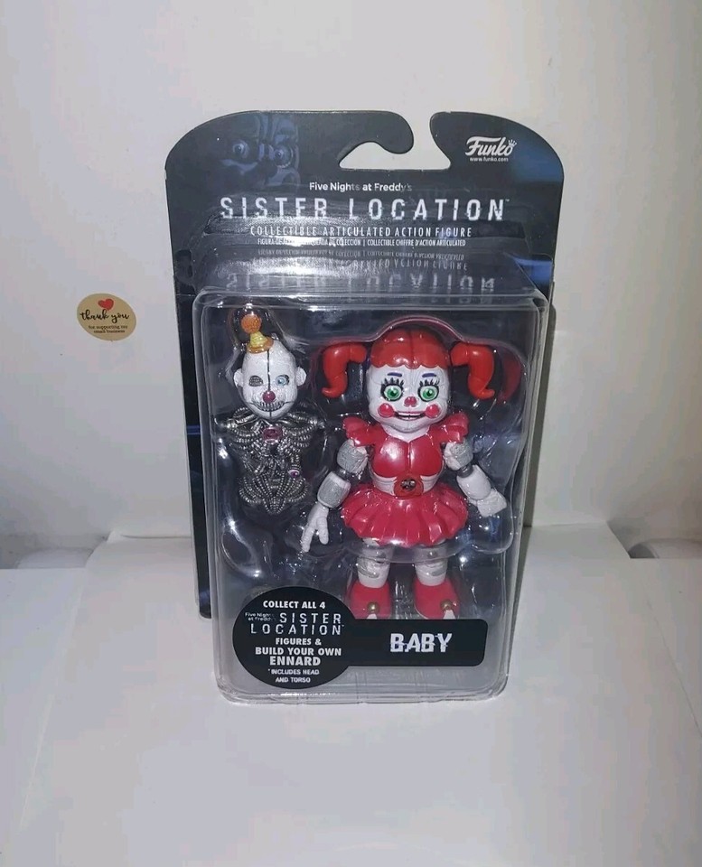 Funko Five Nights At Freddy's CIRCUS BABY Figure Sister Location Ennard ...