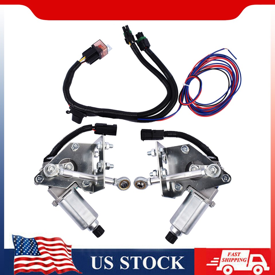 Electric Headlight Conversion Kit For 68-82 Chevrolet C3 Corvette Plug ...