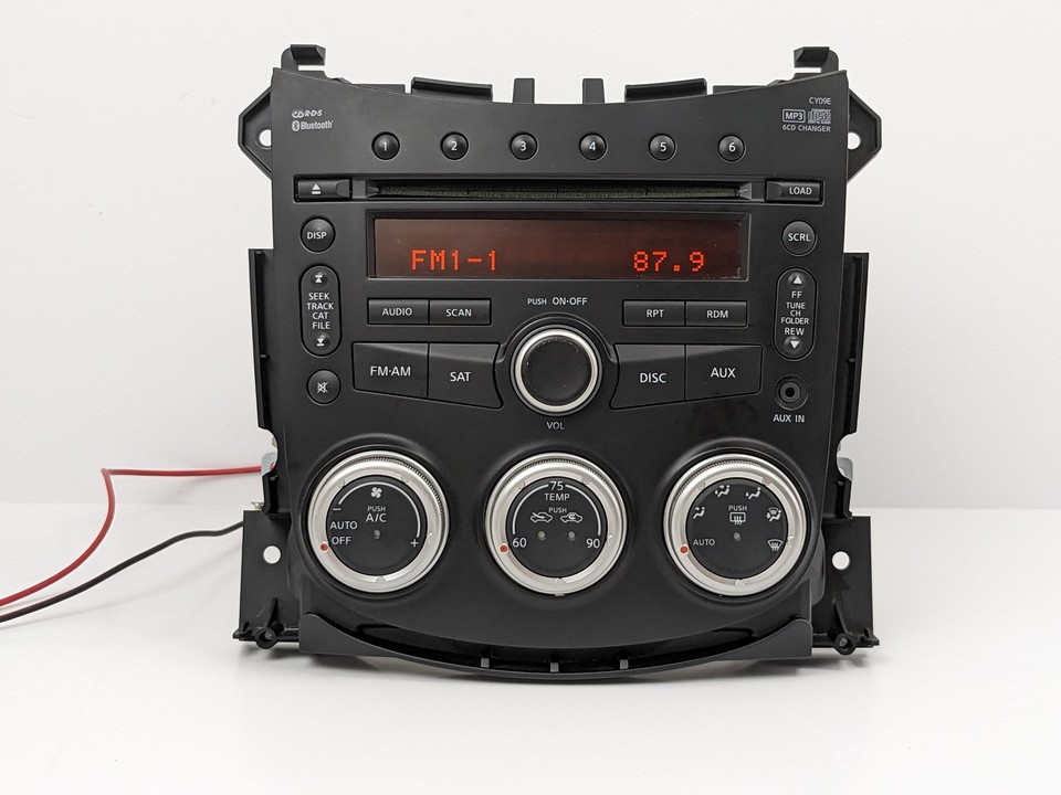 2009-2014 Nissan 370z Coupe Am Fm Bose Stereo 6 Disc CD Radio Receiver ...