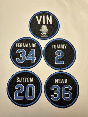 Lot Of 5 Memorial Patches 2024 World Series LA Dodgers Jersey Patch 34 ...