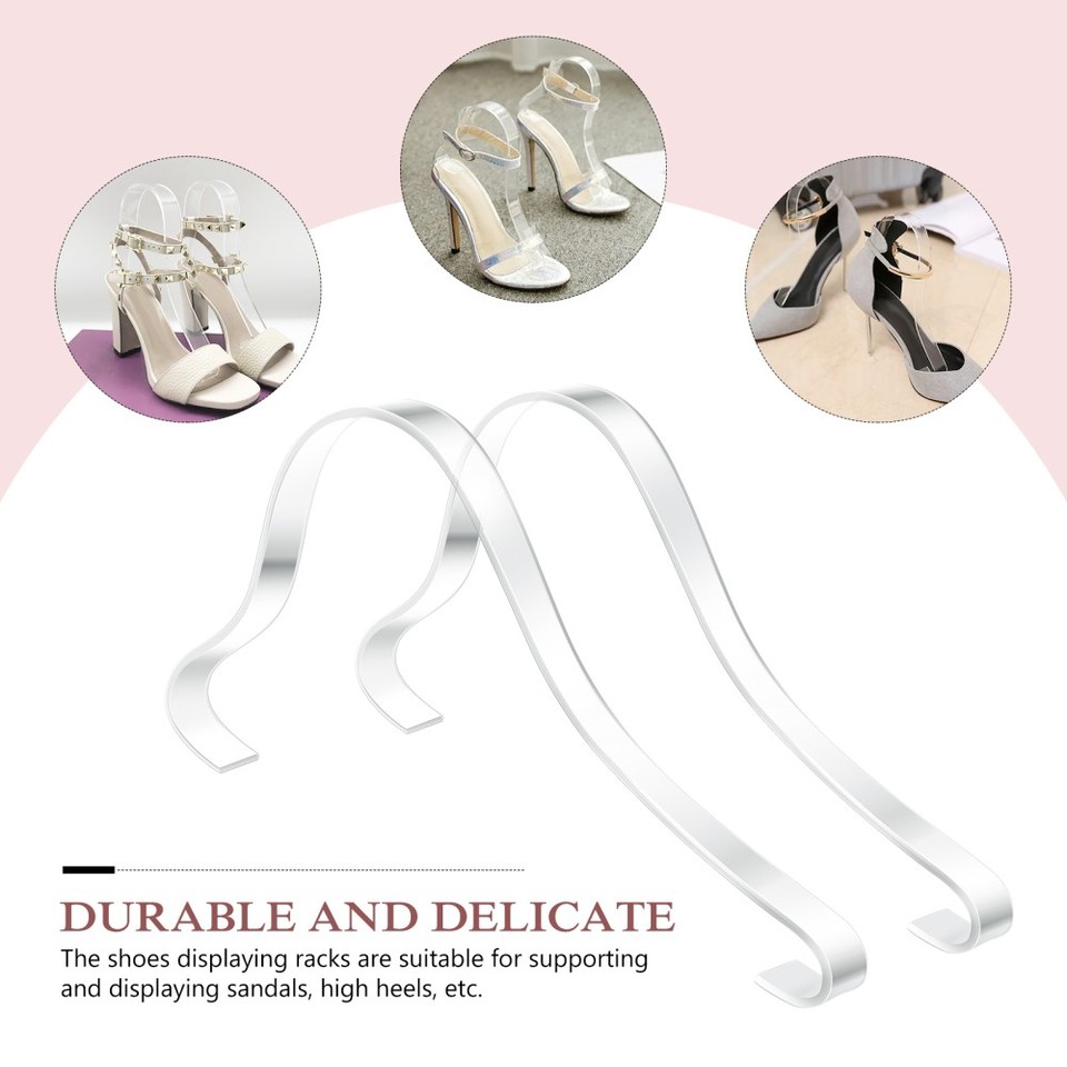 10 Pcs High Heels Display Stand Women's Shoe Rack for Closet Storage | eBay