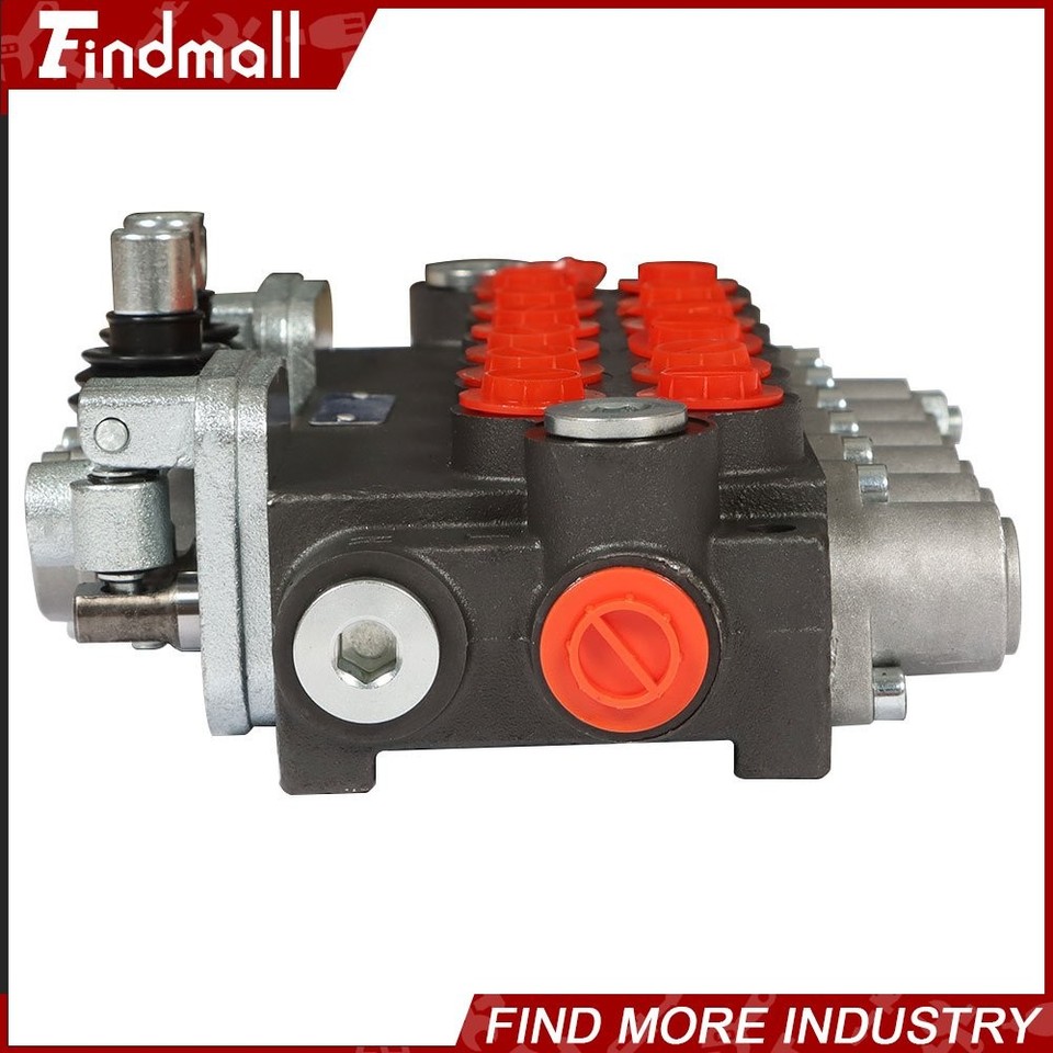 Findmall Hydraulic Directional Control Valve 6 Spool, 11 GPM ...