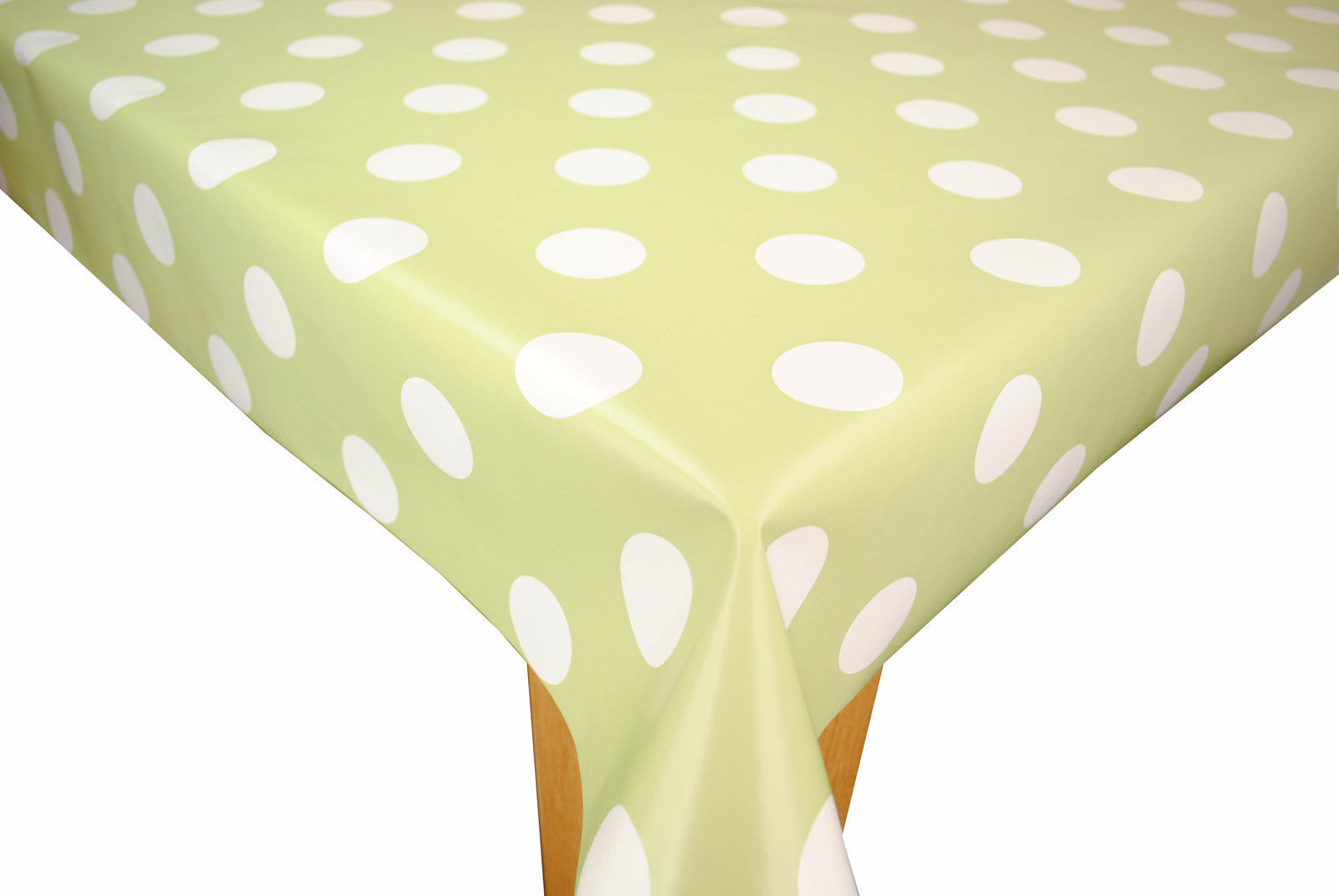 Spotted Polka Dot Spots Spotty Dotty Wipe Clean PVC Vinyl Oilcloth ...