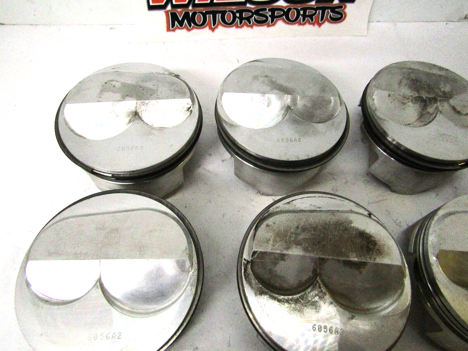 Wiseco Sb Chevy Dome Pistons 4.140 dia 23 Degree heads IMCA UMP SBC ...