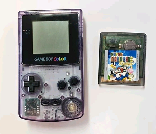 Atomic Purple GameBoy Color Nintendo GBC Handheld Console MINT! SUPER ...