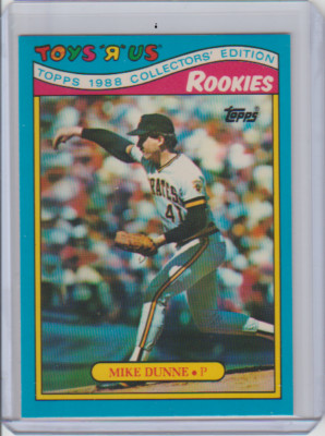 1988 Topps Toys R Us Rookies Card #10 Mike Dunne Pittsburgh Pirates | eBay