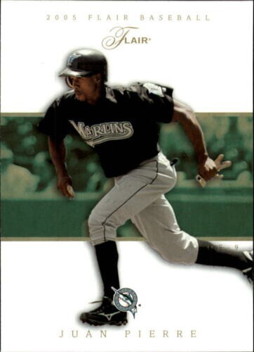 2005 Flair Baseball Card #50 Juan Pierre | eBay