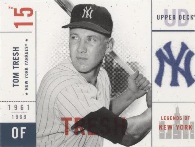 2001 Upper Deck Legends of New York - Tom Tresh #119 for sale online | eBay