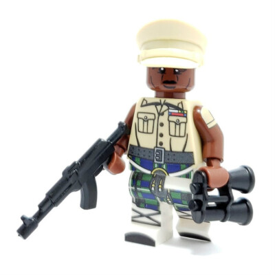 Safari Poacher Custom Minifigure Printed on Genuine Lego Parts ...