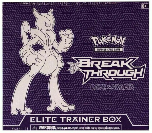 Pokémon Trading Card XY Breakthrough Elite Trainer Sleeves Dividers ...