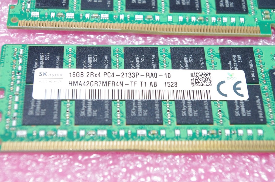 Lot Kit 128GB (8x 16gb ) DDR4 2133P 2133Mhz ECC Reg RAM Memory Dell ...