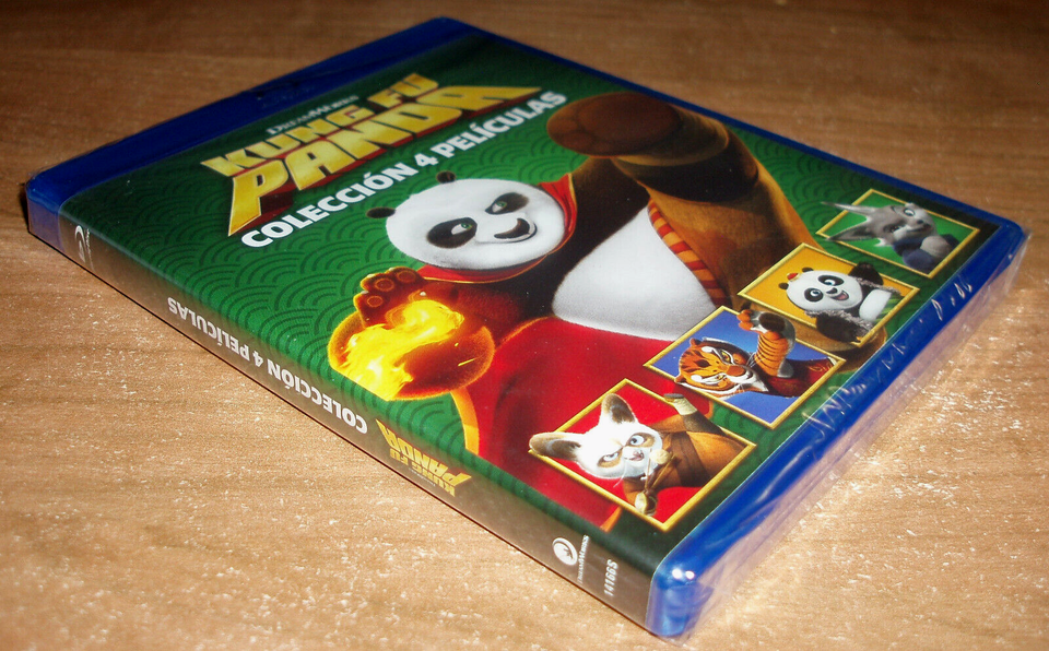Kung Fu Panda Collection 4 Movies Blu-Ray New Animation A-B-C | eBay