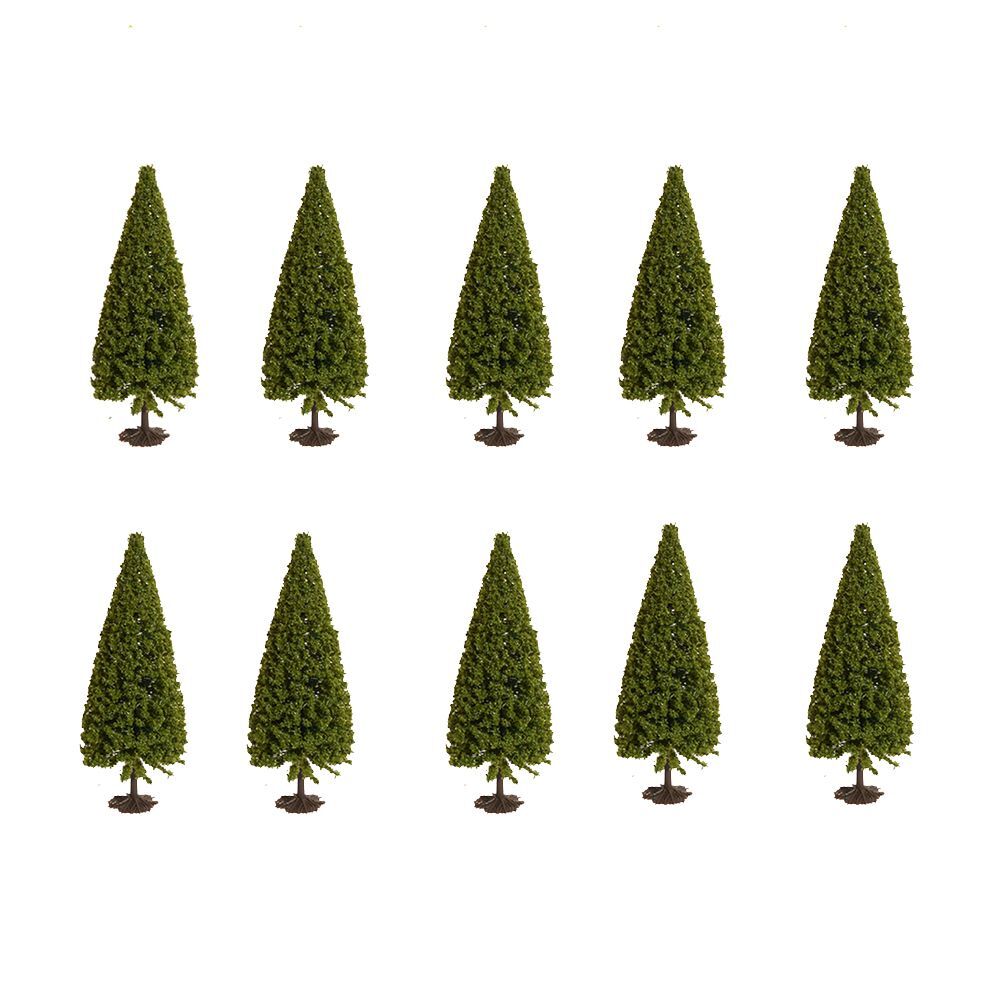 Ornament DIY Pine Tree Model Greening Landscape Tower Pine Christmas ...