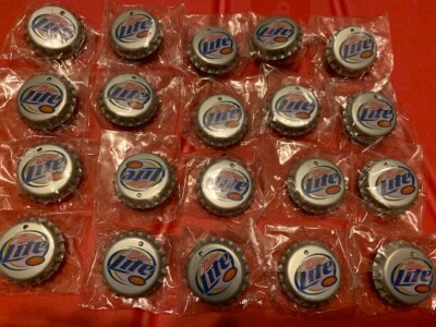 20 MILLER LITE BOTTLE CAP PIN ON LIGHTS-DO NOT WORK | eBay