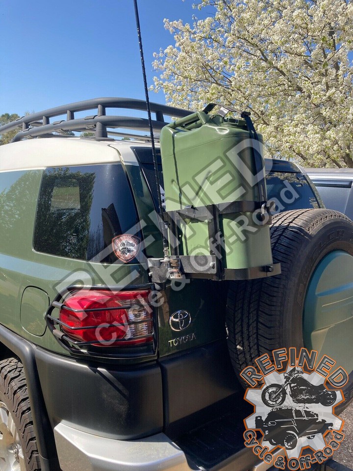 Toyota FJ Cruiser, all years Jerry Gas Can Mount ** READ DESCRIPTION ...
