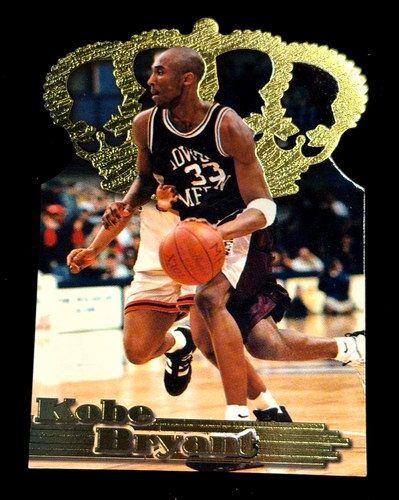 NBA 1996 Pacific Power Kobe Bryant Gold Crown Die Cut #GC-3 Rookie RC ...