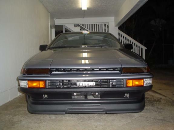 for JDM Corolla ae86 Trueno Zenki style front lip fits KOUKI ae85 | eBay