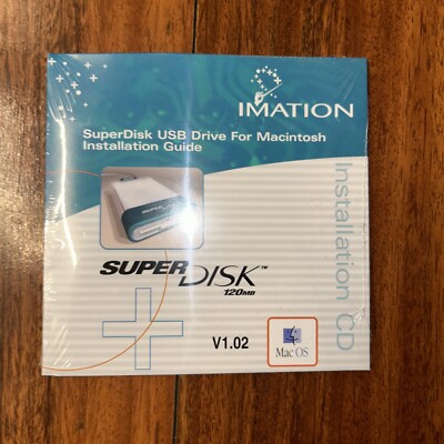 Imation SuperDisk Usb Drive for Macintosh V1.02 Installation CD | eBay