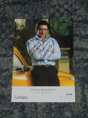 ADAM CROASDELL - EASTENDERS - POSTCARD CAST PHOTO SIGNED ( DEDICATED ...