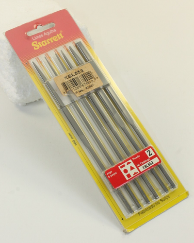 Starrett Needle Files Jeweler's 6pc Set 6" Machinist KSL553 Toolmakers ...