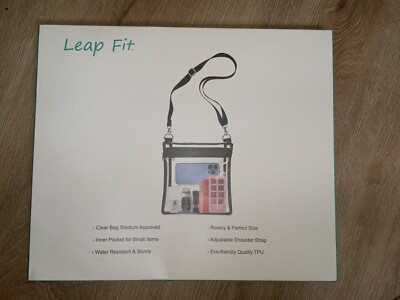 Leap Fit Clear Bag Stadium Approved New Style | eBay