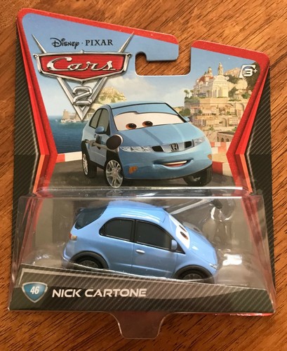 Disney Pixar Cars 2 - #46 NICK CARTONE - New Unopened - RARE | eBay
