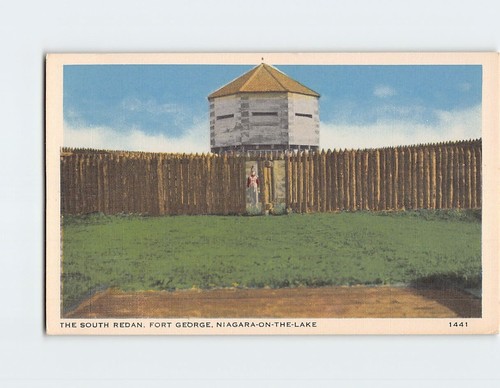 Postcard The South Redan Fort George Niagara on the Lake Ontario Canada ...