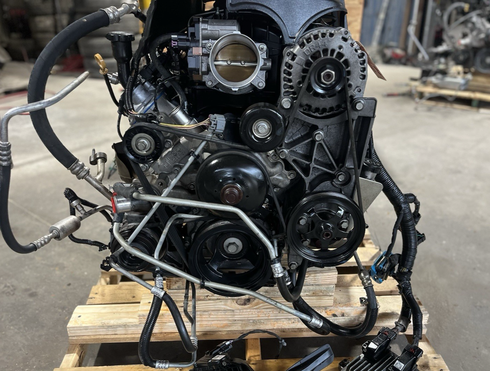 2011 YUKON 6.2L L94 COMPLETE ENGINE & TRANS PULL OUT AWD 6L80 LS2 LS3 ...