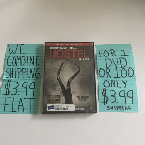 Quentin Tarantino Hostile By Eli Roth DVD 43396141858| eBay
