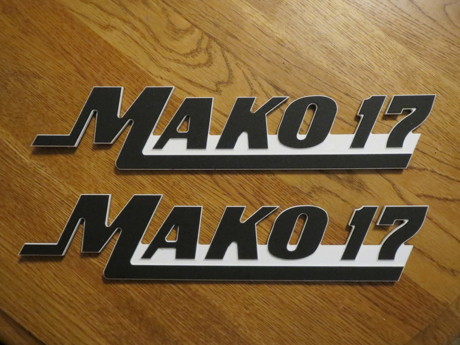 Mako Boat Emblems / Badges (Small) 2-3/8" High | eBay