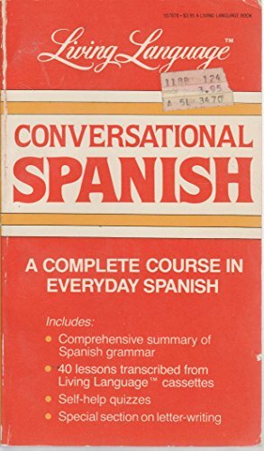 Living Language Conversational Spanish: A Complete C... 9780517557877| eBay