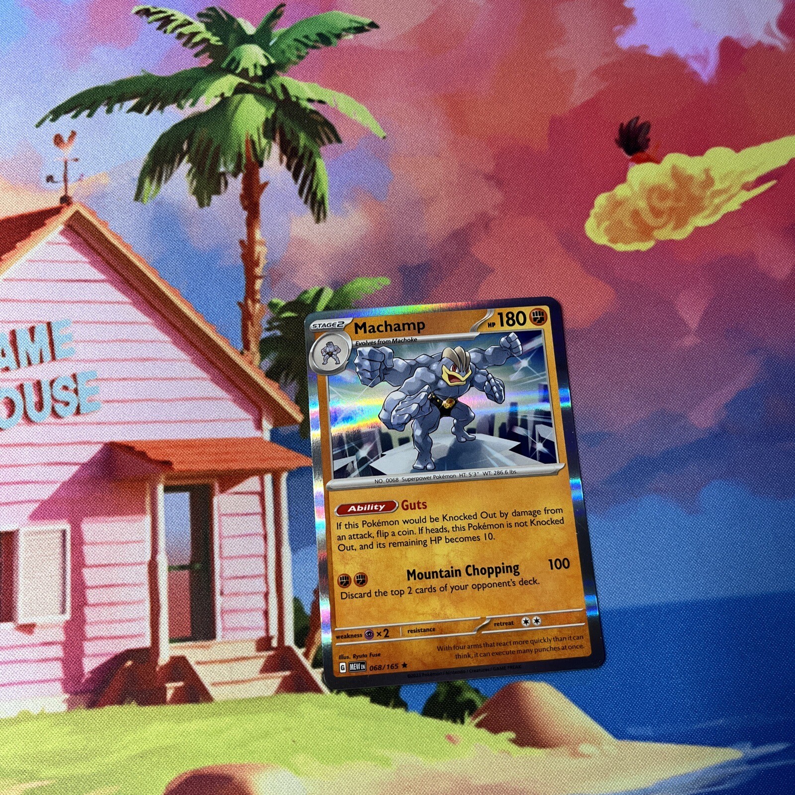 Machamp 068/165 - Pokemon TCG Scarlet & Violet 151 (2023) - NM - HOLO ...