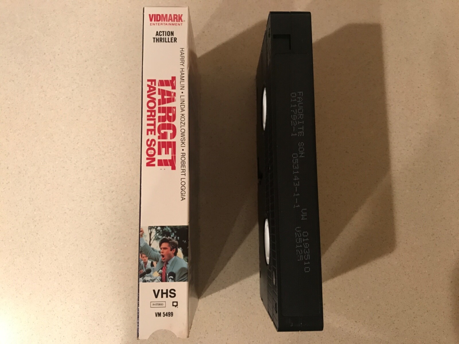 Target: Favorite Son (VHS, 1992) Harry Hamlin, Linda Kozlowski ...