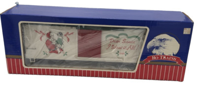G Scale Charles Ro Dear Santa Christmas Boxcar in Original Box 1989 | eBay