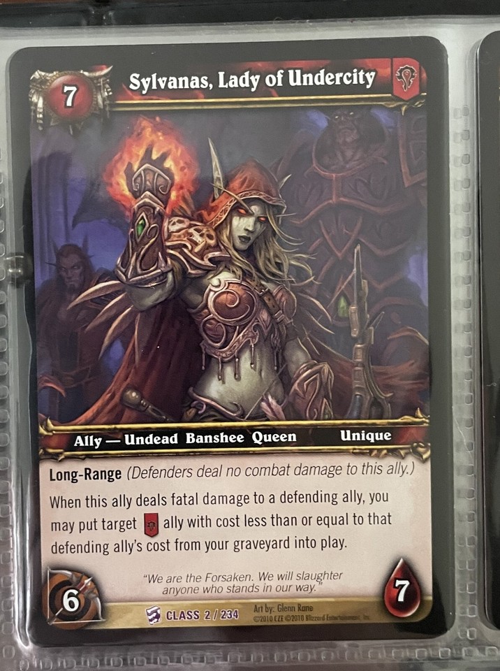 World of Warcraft TCG - World of Warcraft Card Collection for Sale ...
