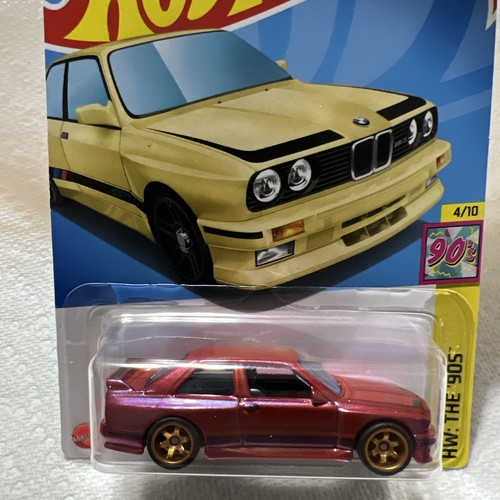 2024 Hot Wheels Yellow '92 BMW M3 193/250 Custom Paint & Wheel Swap | eBay