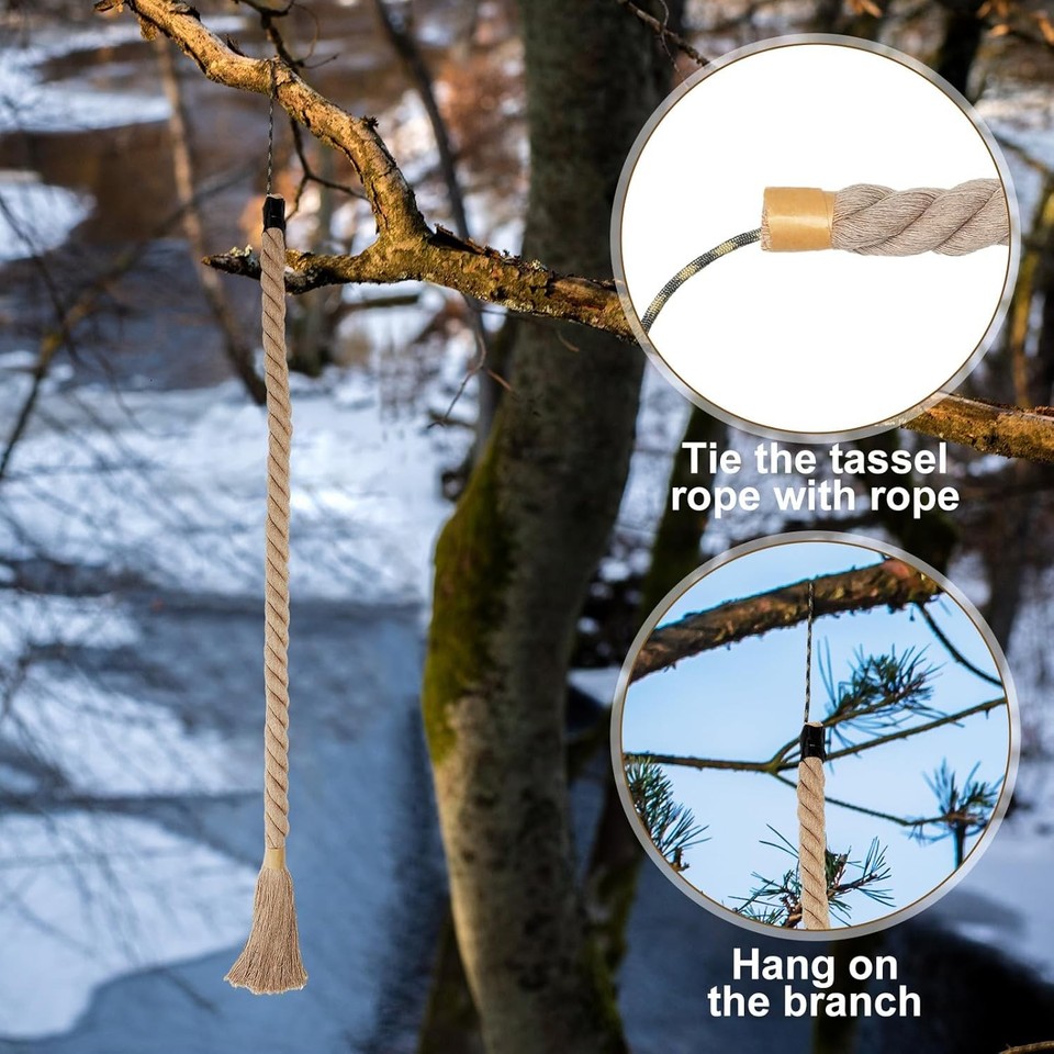 Hemp Scrape Rope 30 Inch Hemp Rope for Deer Hunting Mock Scrape System ...