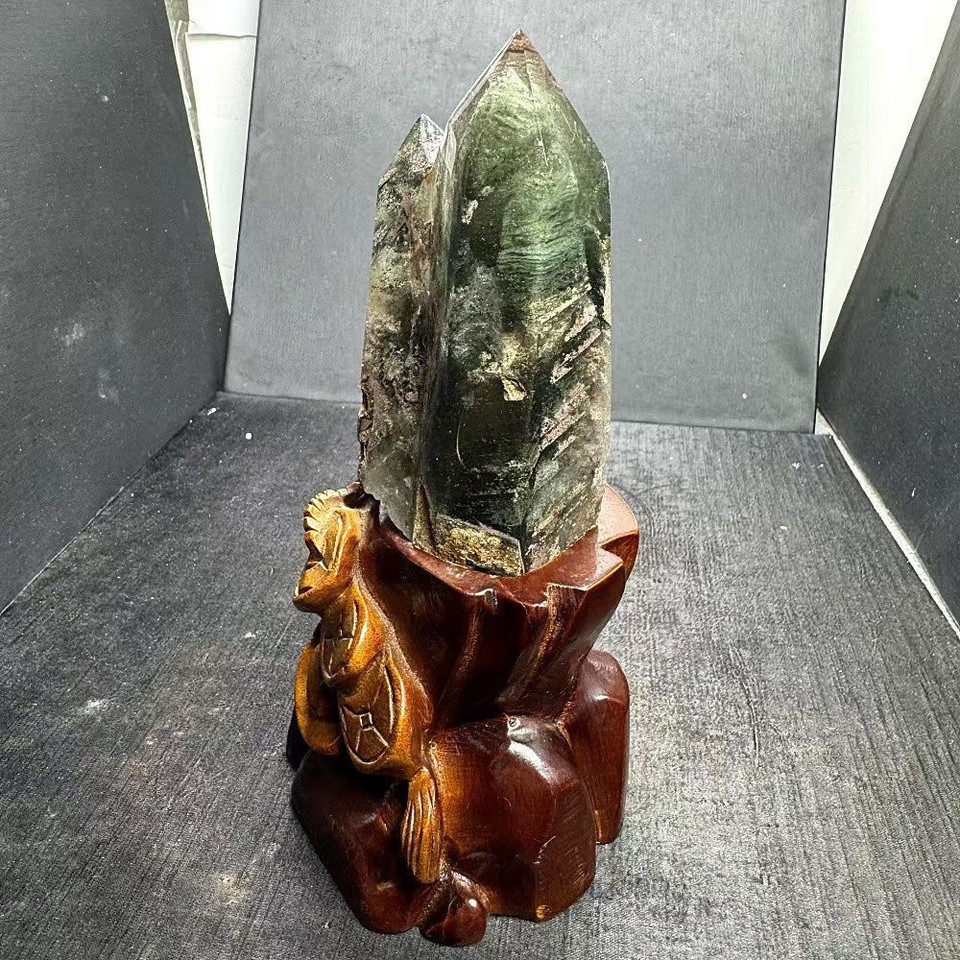 1.0LBTop Natural garden ghost phantom Quartz Crystal Mineral specimen ...