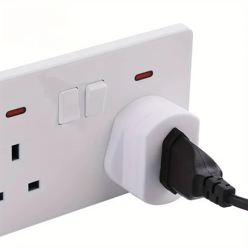 Shaver Plug Adaptor Shaving Toothbrush Adapter Epilators Bathroom UK 2 ...